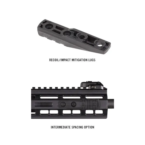 RAIL CANTILEVER M-LOK/PICATINY POLYMER | MAG587BK
