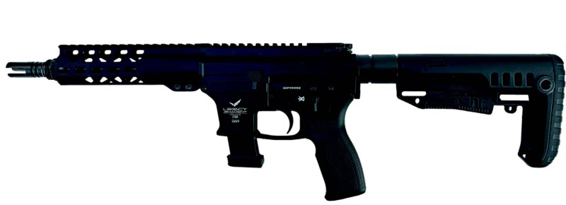 AR9 AR EXTREME- Legacy Armament CAL 9MM - 8P NOIR